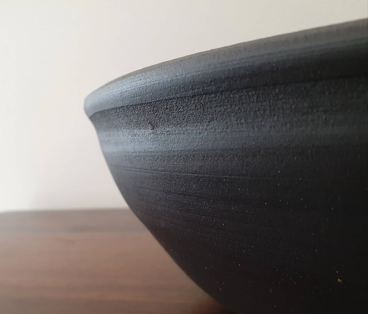 Matte Black Bathroom Basin – Mother Earth Pottery